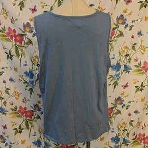 French Laundry | Tops | French Laundry Cotton Tank Top Blue Gray Cami X ...